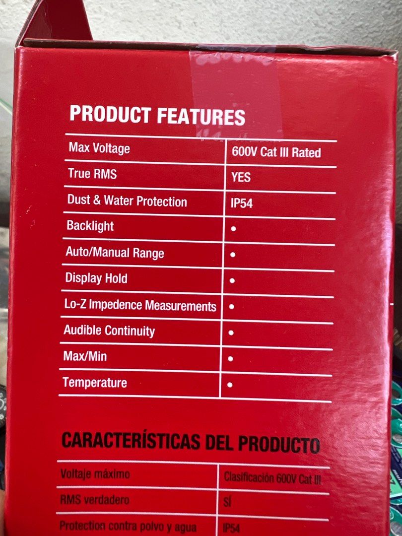 MILWAUKEE TRUE RMS MULTIMETER HEAVY DUTY, Commercial & Industrial ...