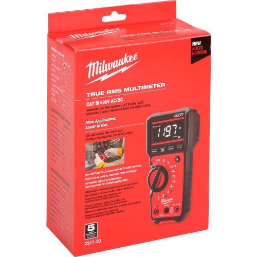 MILWAUKEE TRUE RMS MULTIMETER HEAVY DUTY, Commercial & Industrial ...