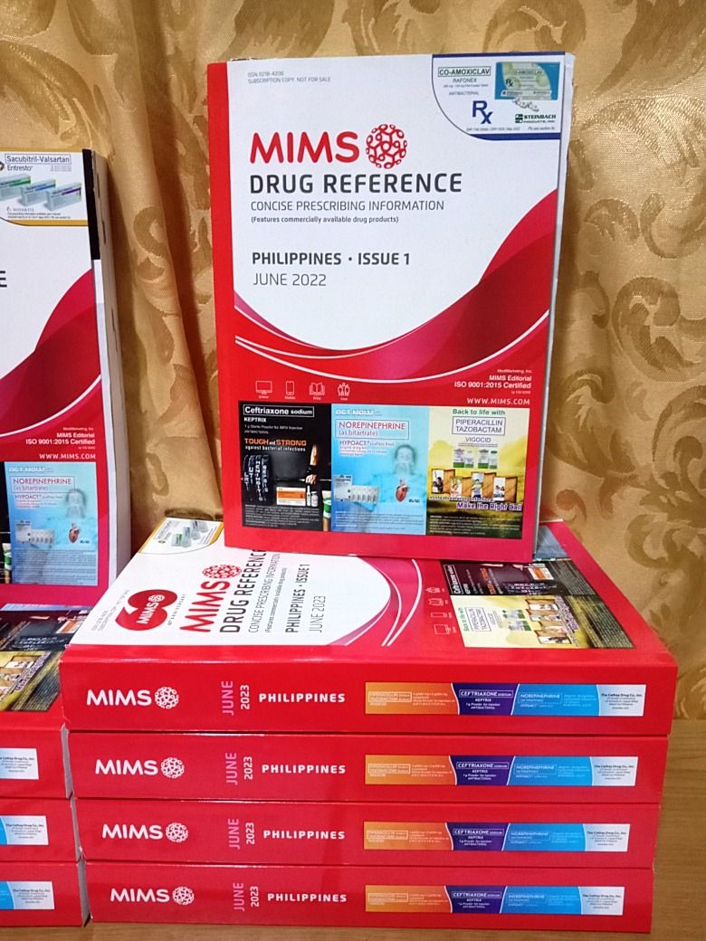 MIMS Drug Reference bundle / Bundle MIMS Philippines / MIMS Books ...
