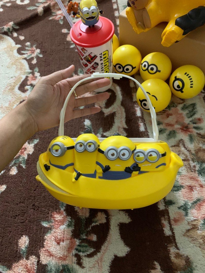 Minion Carrier Box (Mcd), Hobbies & Toys, Toys & Games on Carousell
