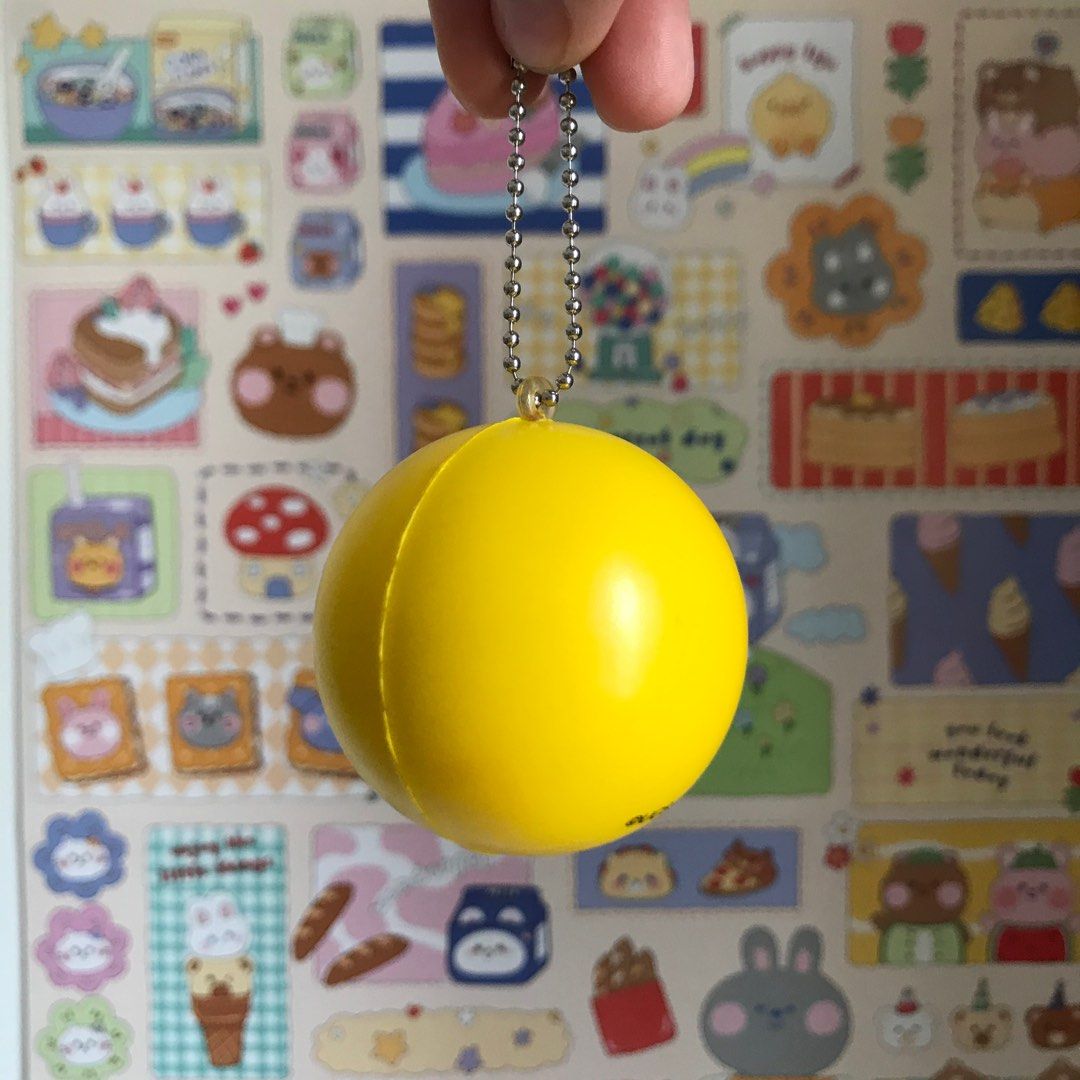 Minion Squishy ball Keychains, Hobbies & Toys, Collectibles ...