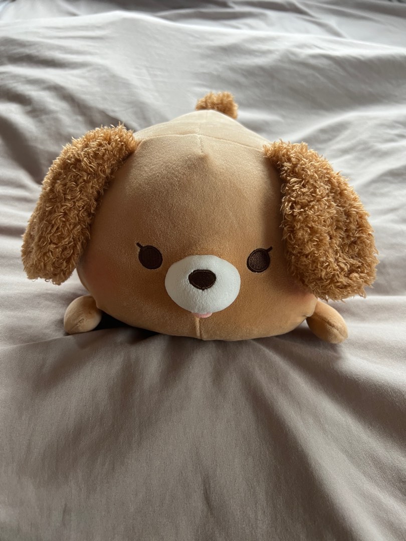 Miniso dog soft toy, Hobbies & Toys, Toys & Games on Carousell
