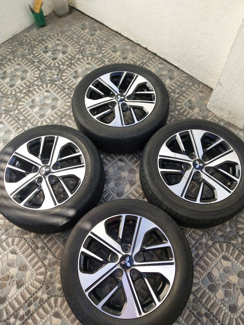 Mitsubishi xpander 16s stock mags with tires adventure 5holes pcd114 ...