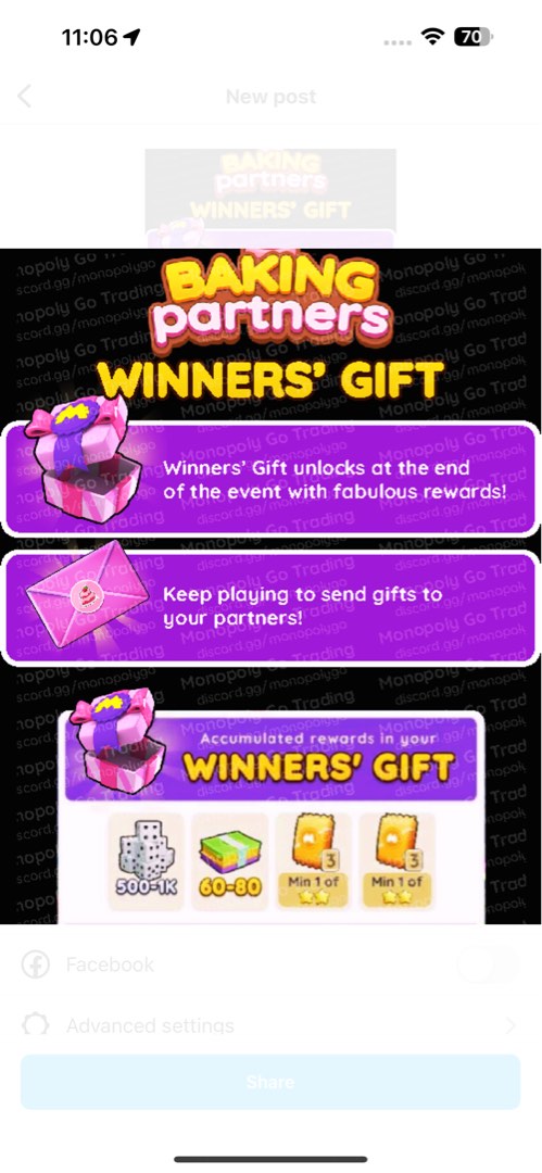 Monopoly go partners event 15/12/23, Video Gaming, Gaming Accessories ...