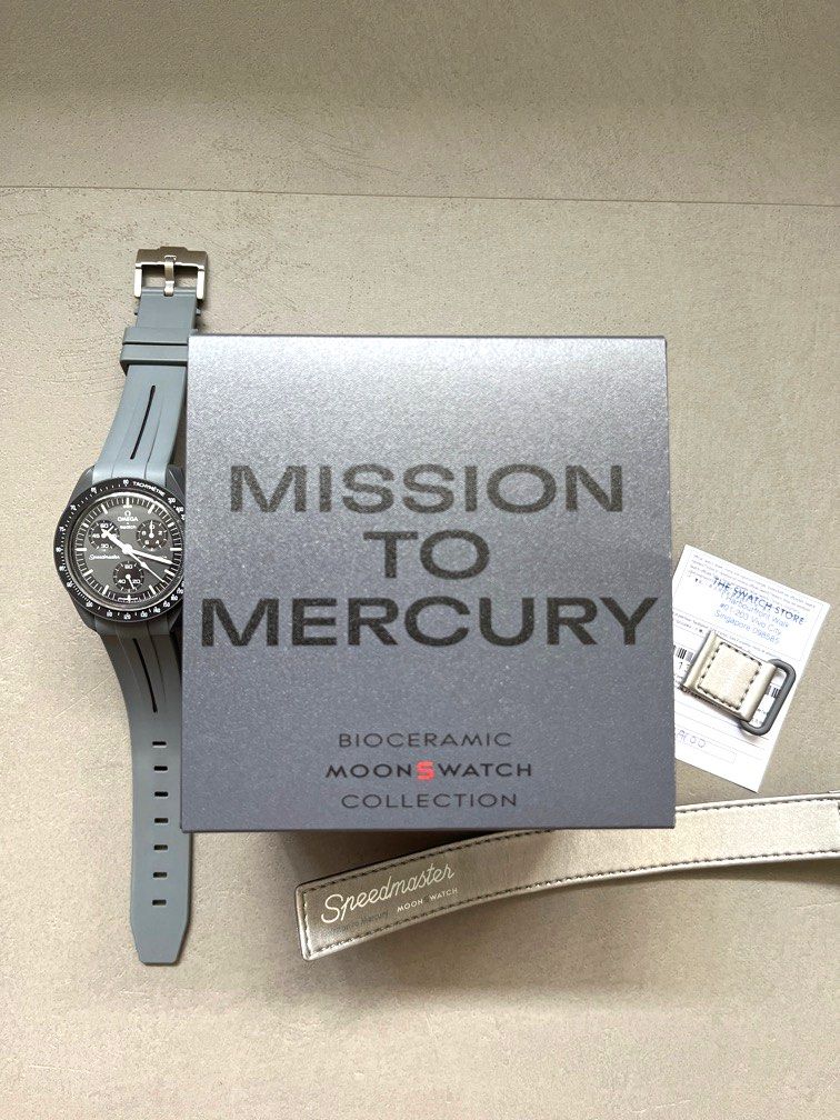 Moonswatch Mercury (Swatch x Omega), Luxury, Watches on Carousell