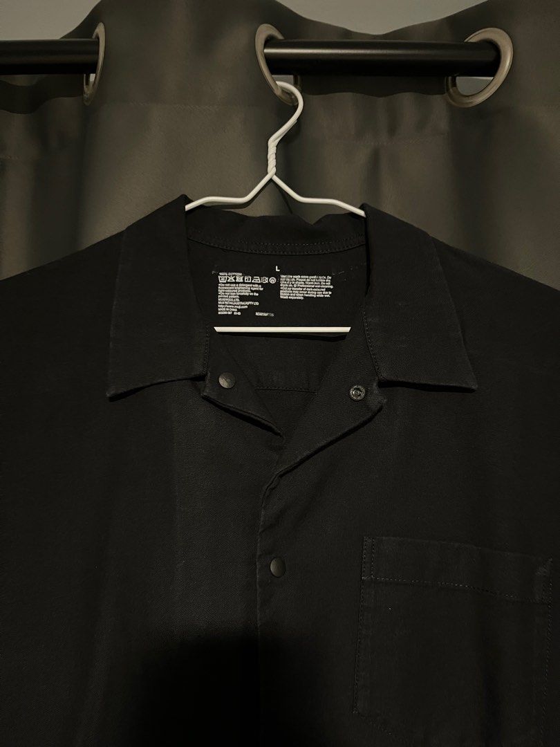 Muji Square Cut Shirt, Men's Fashion, Tops & Sets, Formal Shirts on ...