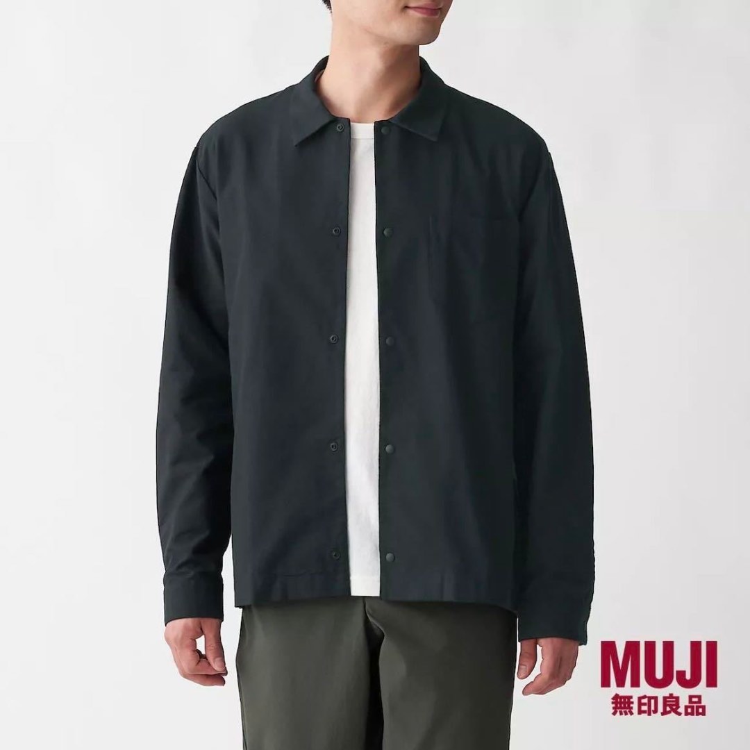 Muji Square Cut Shirt, Men's Fashion, Tops & Sets, Formal Shirts on ...