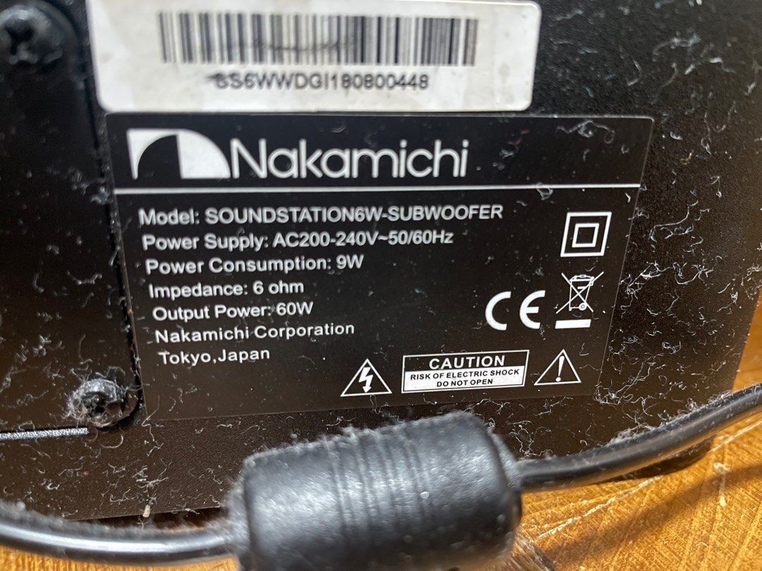 Nakamichi sound station 6w, Audio, Soundbars, Speakers & Amplifiers on ...