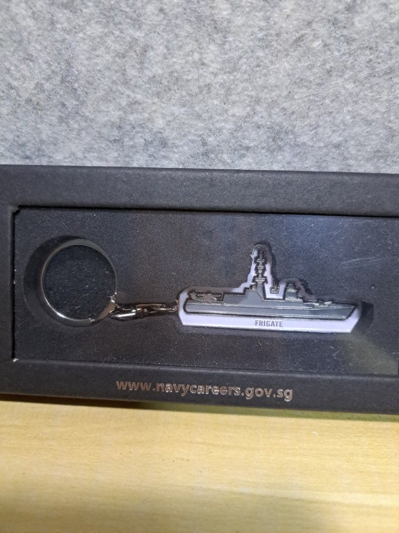 Navy Frigate Ship Singapore Keychain, Hobbies & Toys, Memorabilia ...
