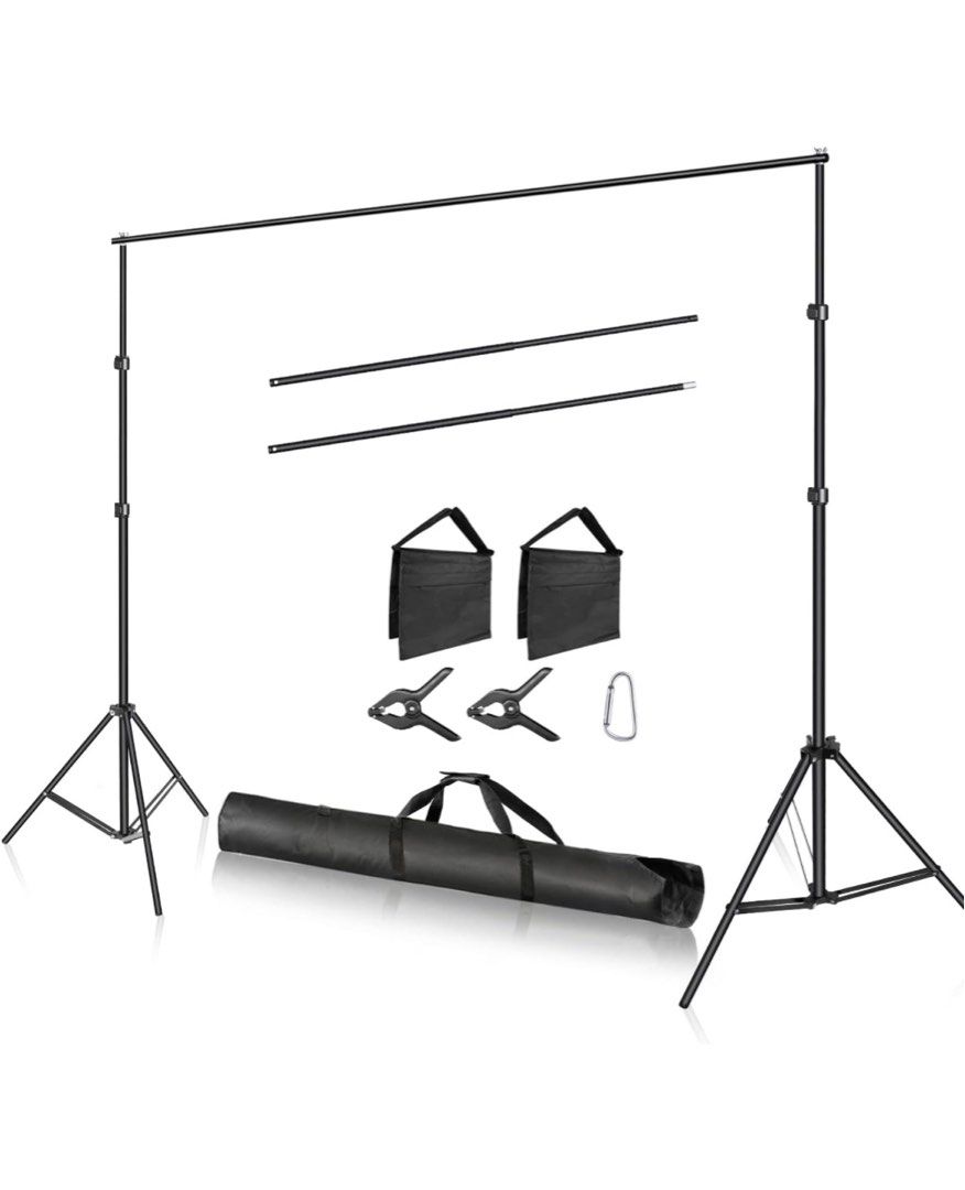 Neewer Photo Studio Backdrop Support 10ft/3m Wide Background Stand ...