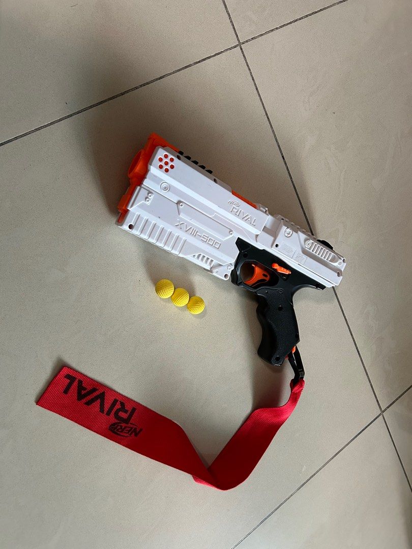 Nerf Rival with 3x bullet, Hobbies & Toys, Toys & Games on Carousell