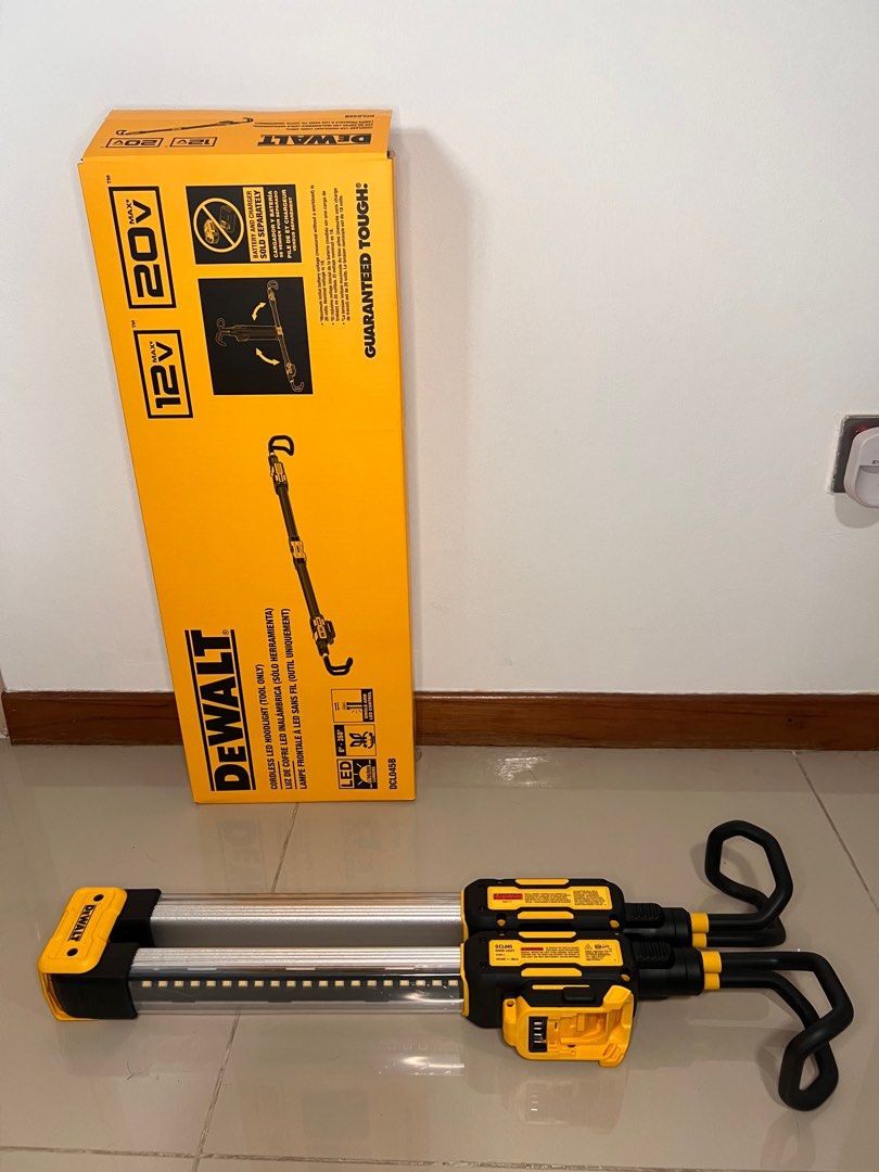 New DEWALT 12V/20V MAX Cordless Hood Light, LED Work Light, Bare Tool ...