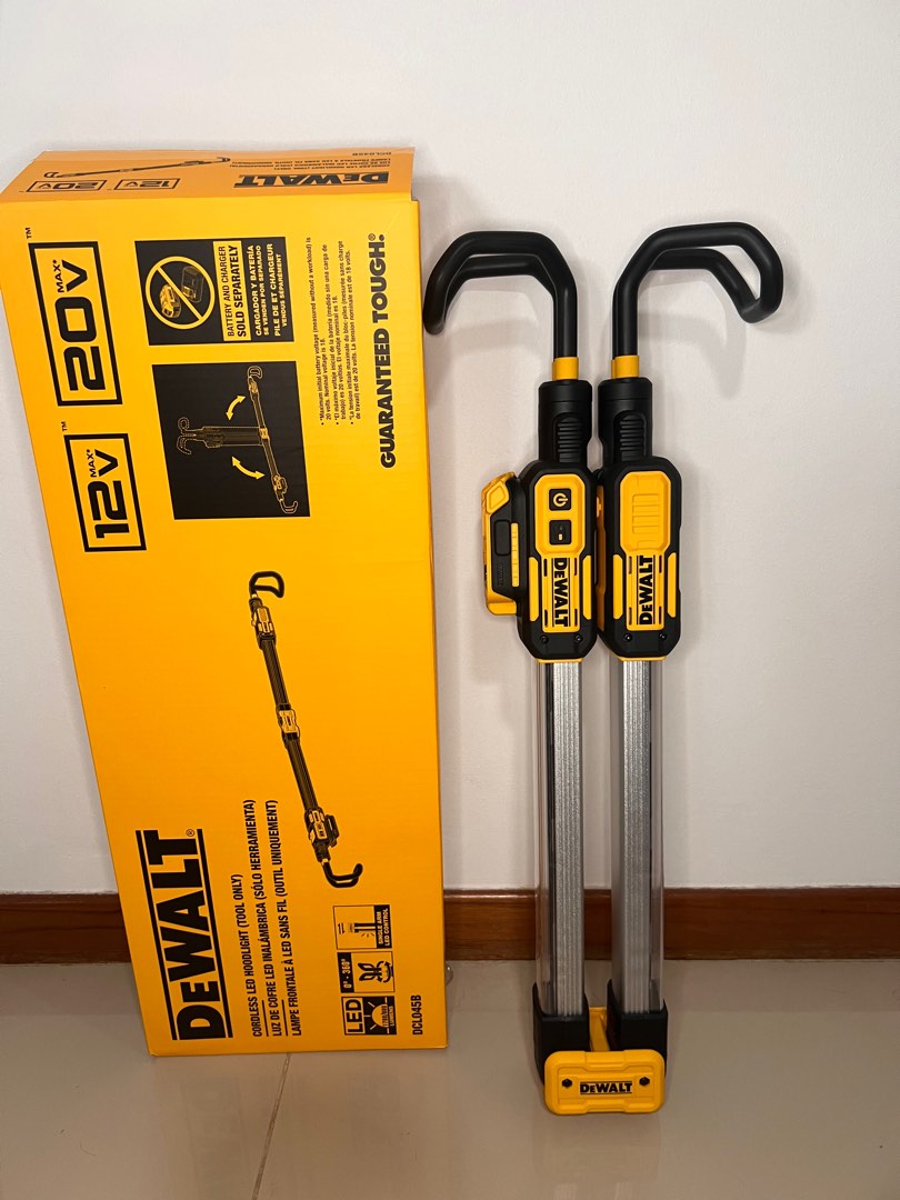 New DEWALT 12V/20V MAX Cordless Hood Light, LED Work Light, Bare Tool ...
