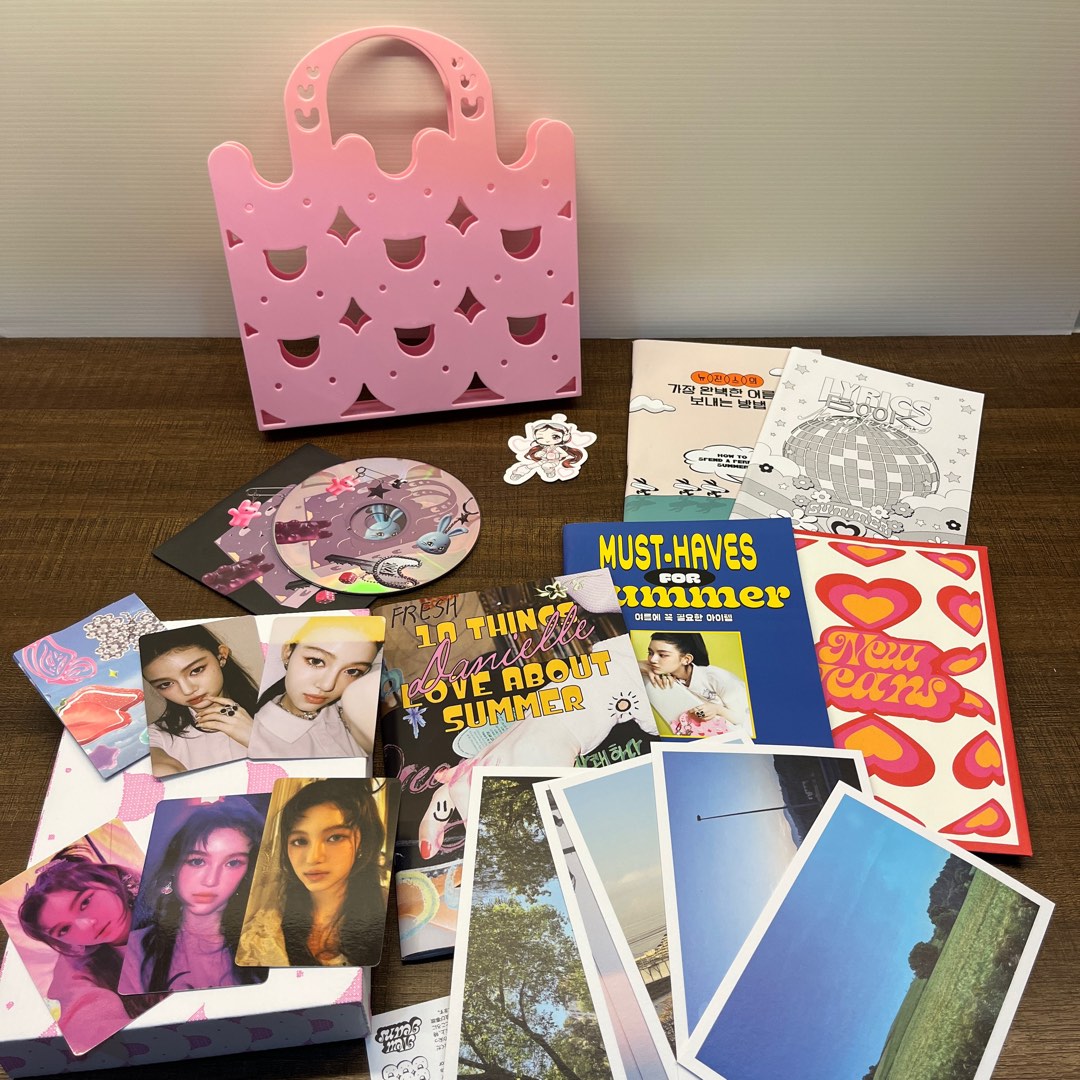 NewJeans Get Up Album (Bunny Beach Bag version) with Photocard ...