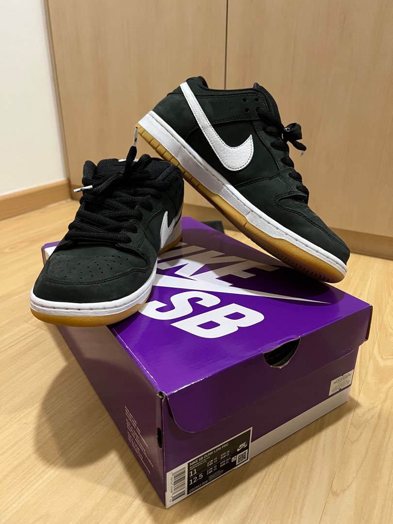 Nike SB Black Gum, Men's Fashion, Footwear, Sneakers on Carousell