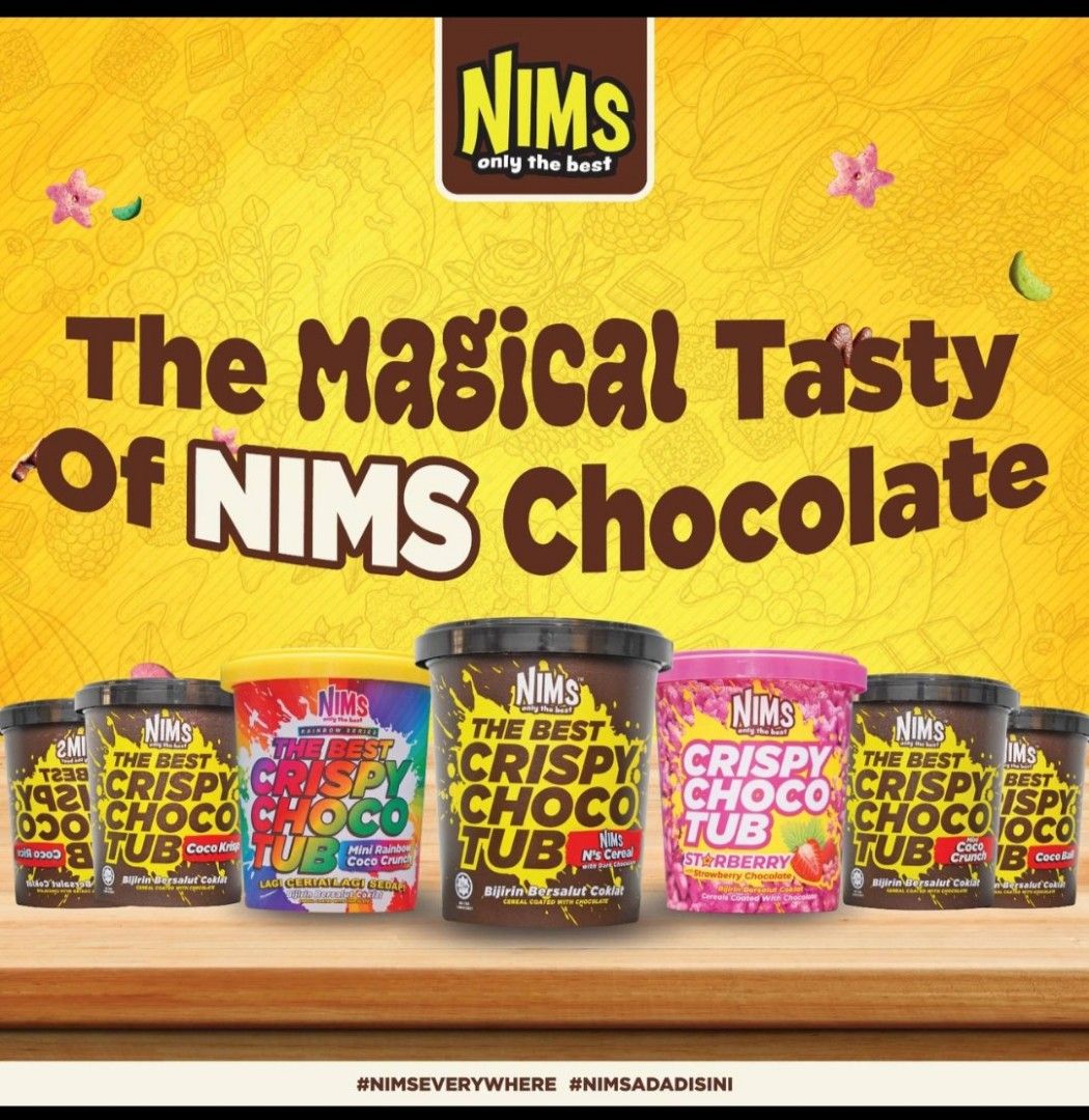 Nims choco tub (pasir ris), Food & Drinks, Other Food & Drinks on Carousell