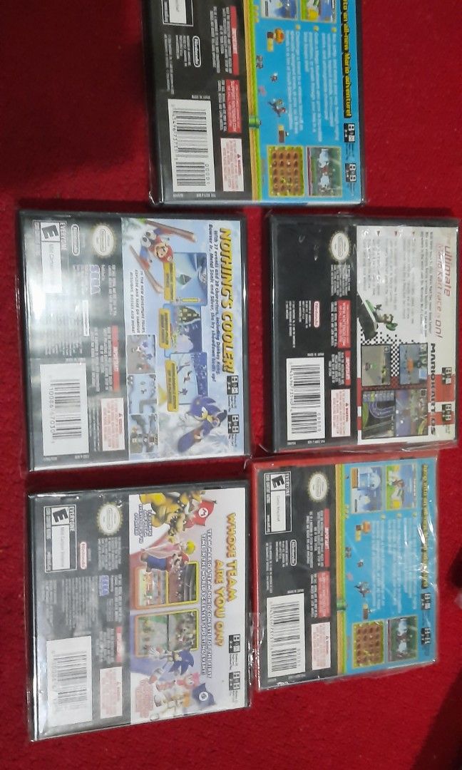 Nintendo DS mario with box & manual USA Version, Video Gaming, Video ...