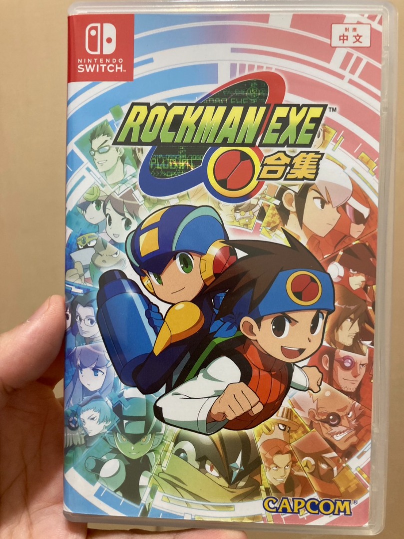 NS switch 遊戲 Rockman EXE合輯 洛克人EXE合集, 電玩遊戲相關, 電玩、電腦遊戲軟體, Nintendo 任天堂在旋轉拍賣