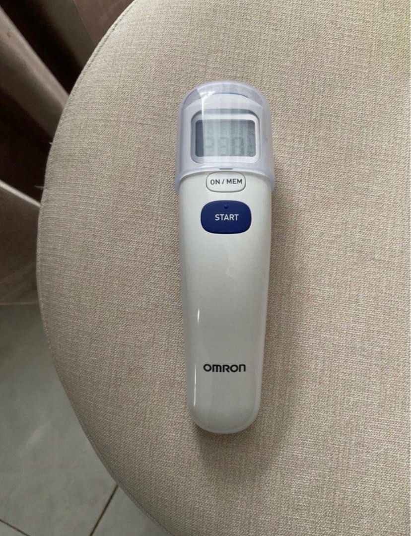 Omron Forehead Thermometer & Termometer Tembak Digital, Bayi & Anak ...