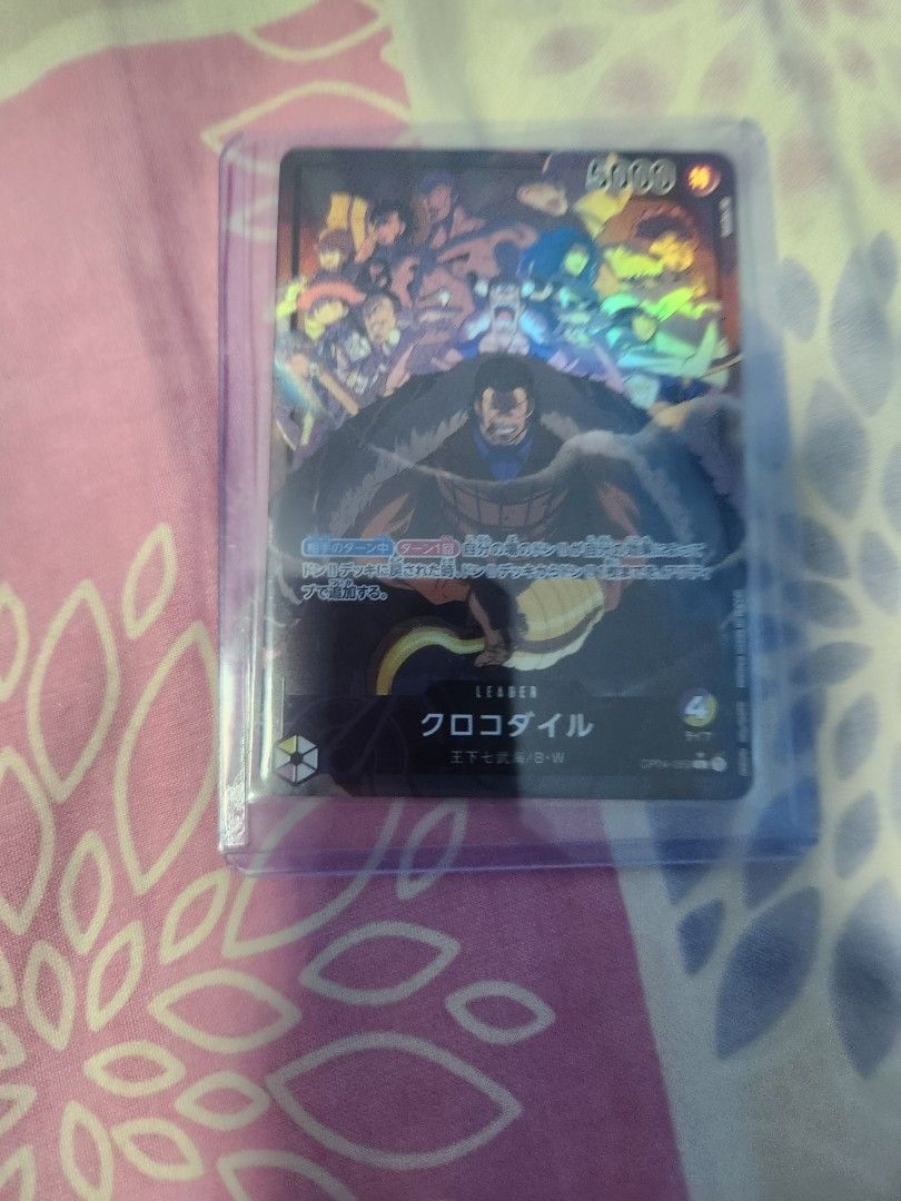 One piece tcg crocodile leader aa, Hobbies & Toys, Toys & Games on ...
