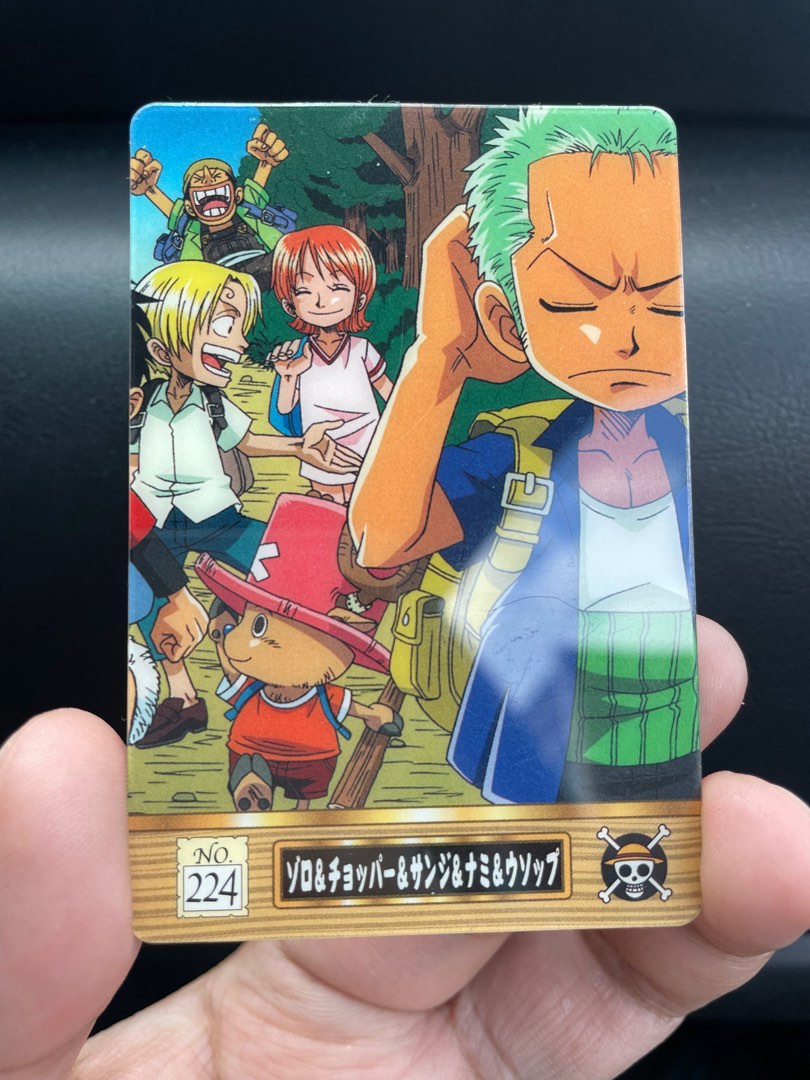 One piece vintage card gummi collection rare original trading cards ...