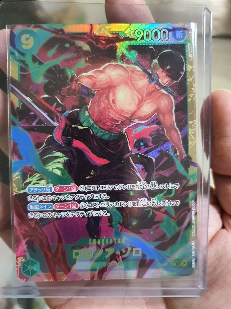 OP06 zoro sec, Hobbies & Toys, Toys & Games on Carousell