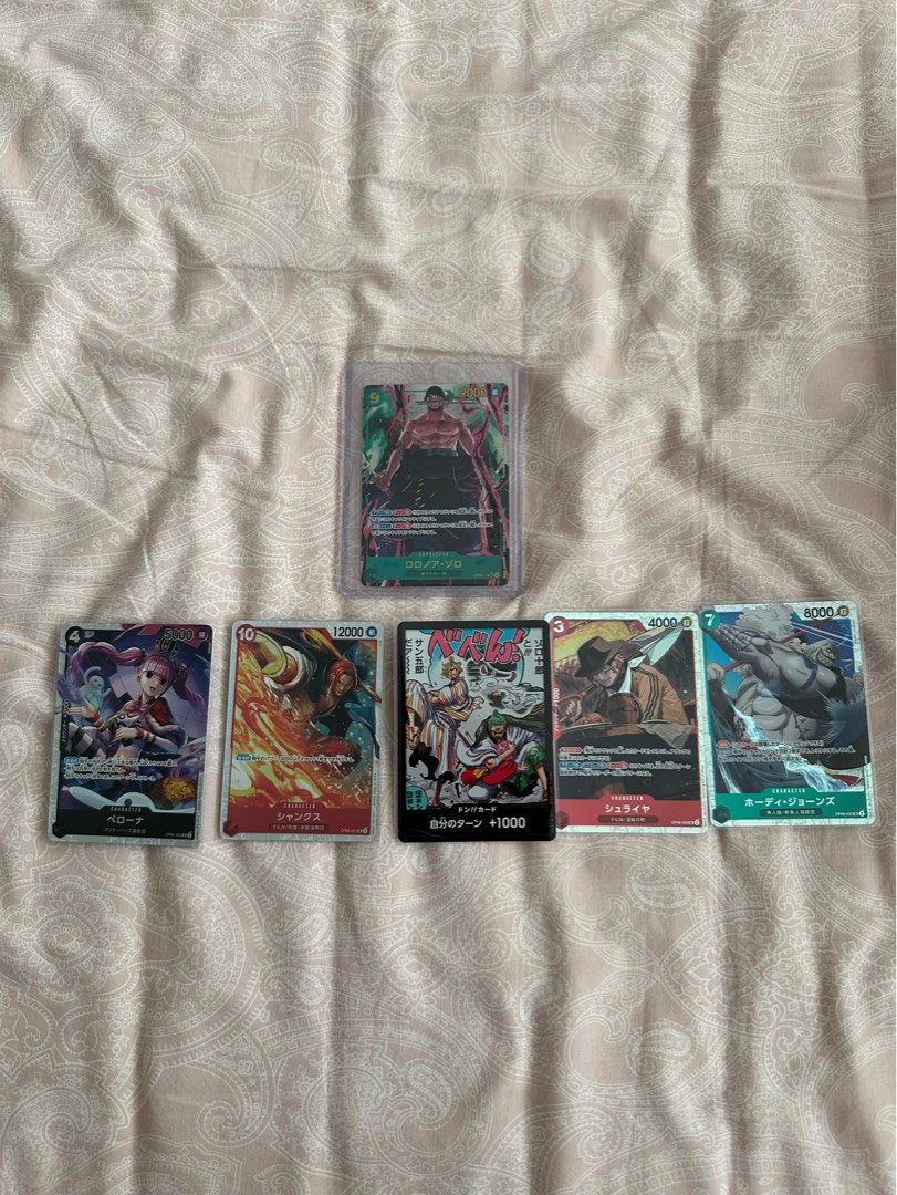 OP6 PSEC ZORO and other hits, Hobbies & Toys, Toys & Games on Carousell