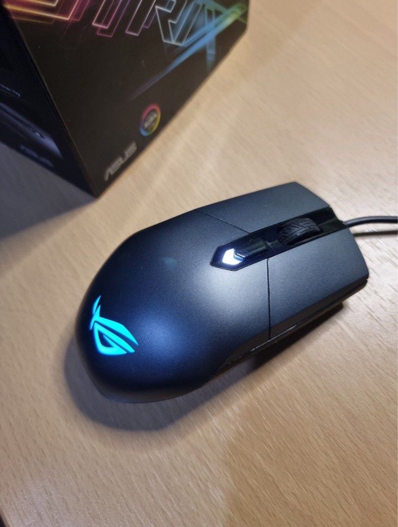 Original ASUS ROG Strix Impact Wired Mouse, Computers & Tech, Parts ...