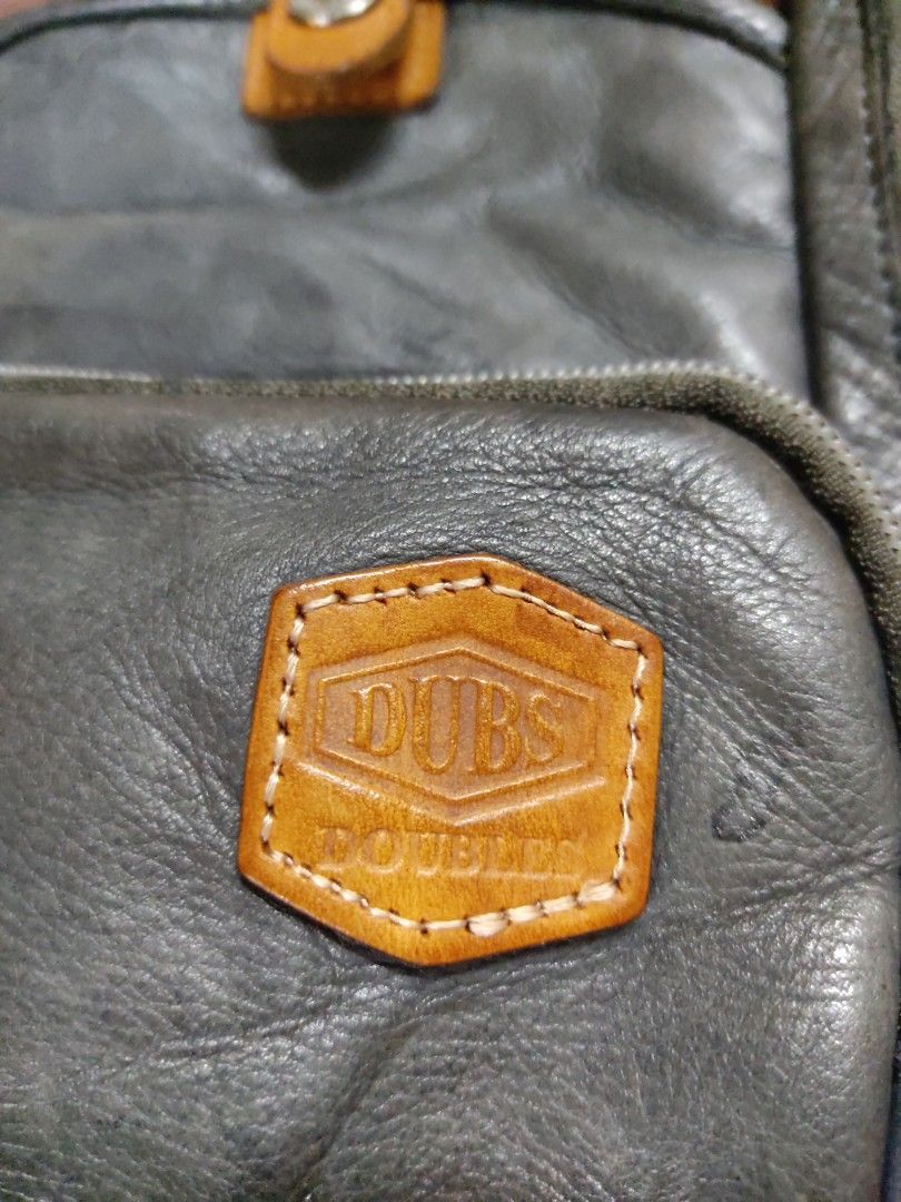 Original Double Dubs Harvest Crossbody Leather Bag, Men's Fashion, Bags ...