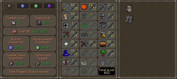 OSRS Pure account, Video Gaming, Video Games, Others on Carousell