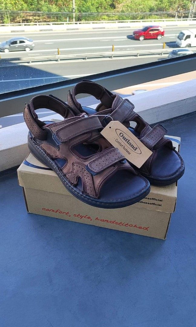 Outland Genuine Seth Leather Sandals 10, Men's Fashion, Footwear ...