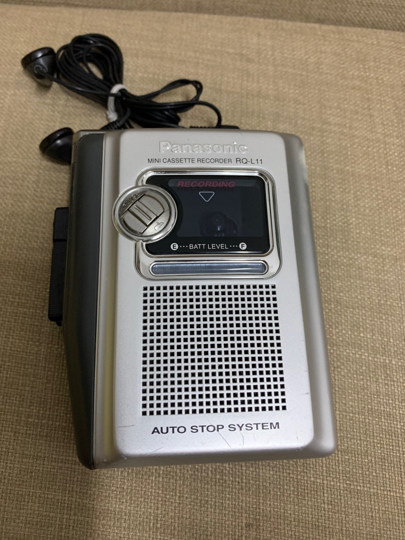 Panasonic Mini Cassette Recorder Rq-L11 at Makayla Hampton blog