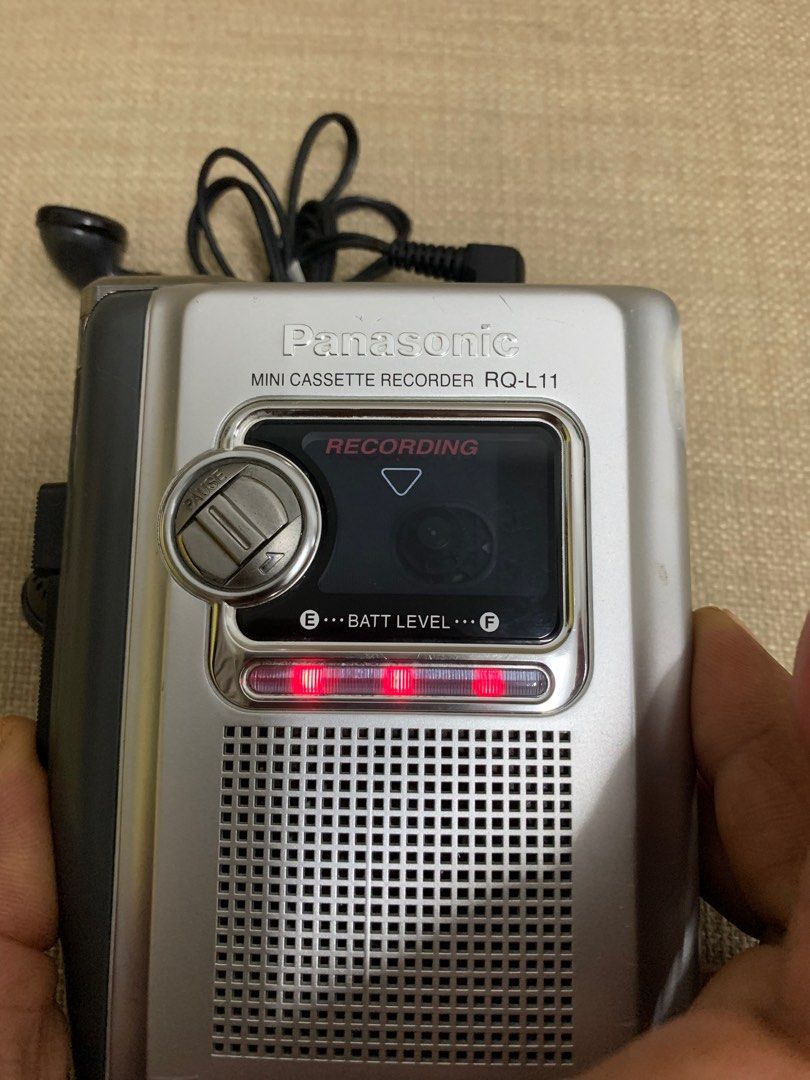 Panasonic Mini Cassette Recorder Rq-L11 at Makayla Hampton blog
