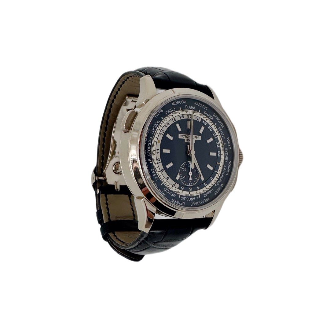 Patek Philippe PP 5930G-010 world time Flyback Chronograph 5930G 5930 ...