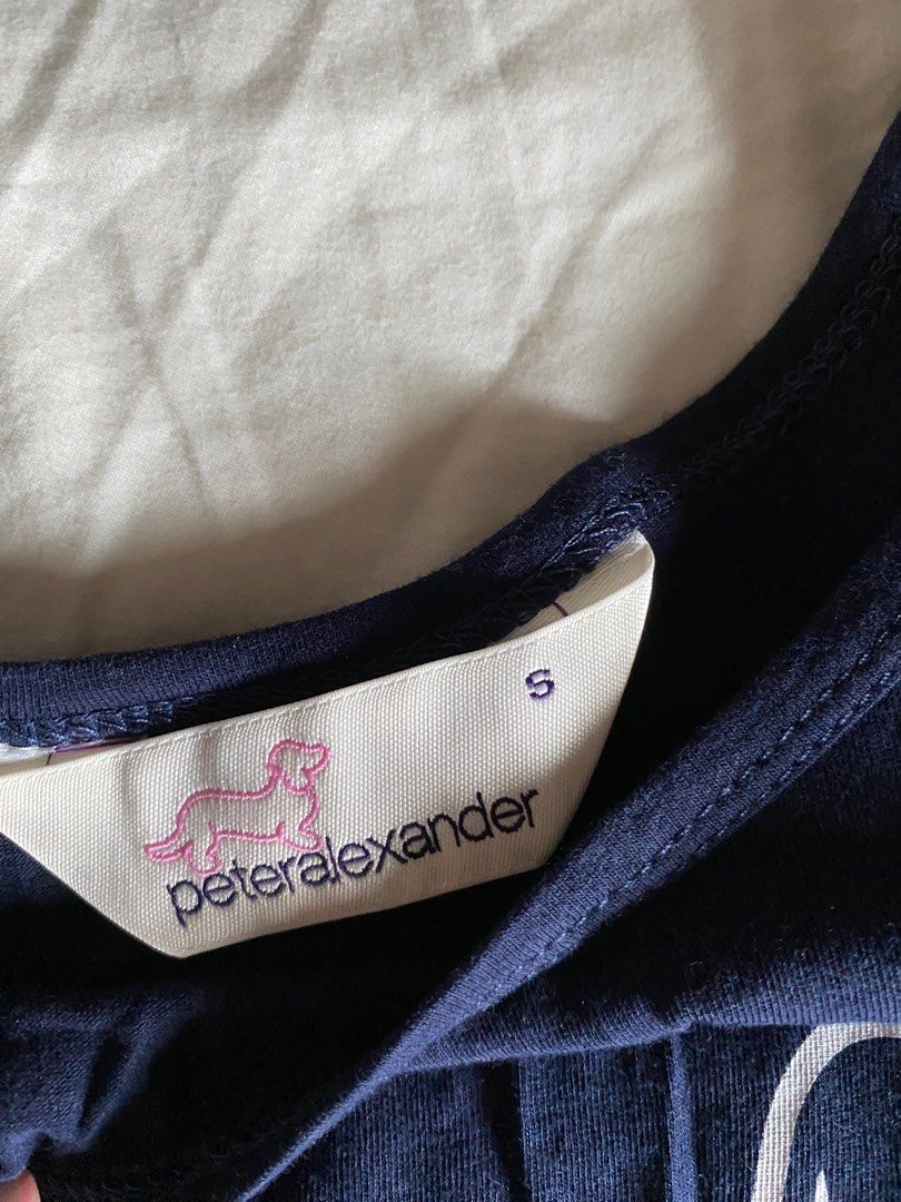 peter alexander navy tank sleep top, Women's Fashion, Tops, Sleeveless ...
