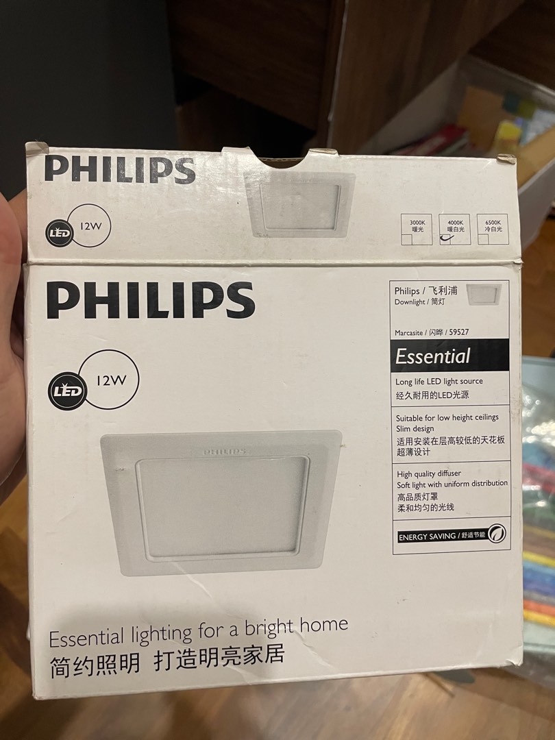 Philips LED light, Furniture & Home Living, Lighting & Fans, Lighting ...