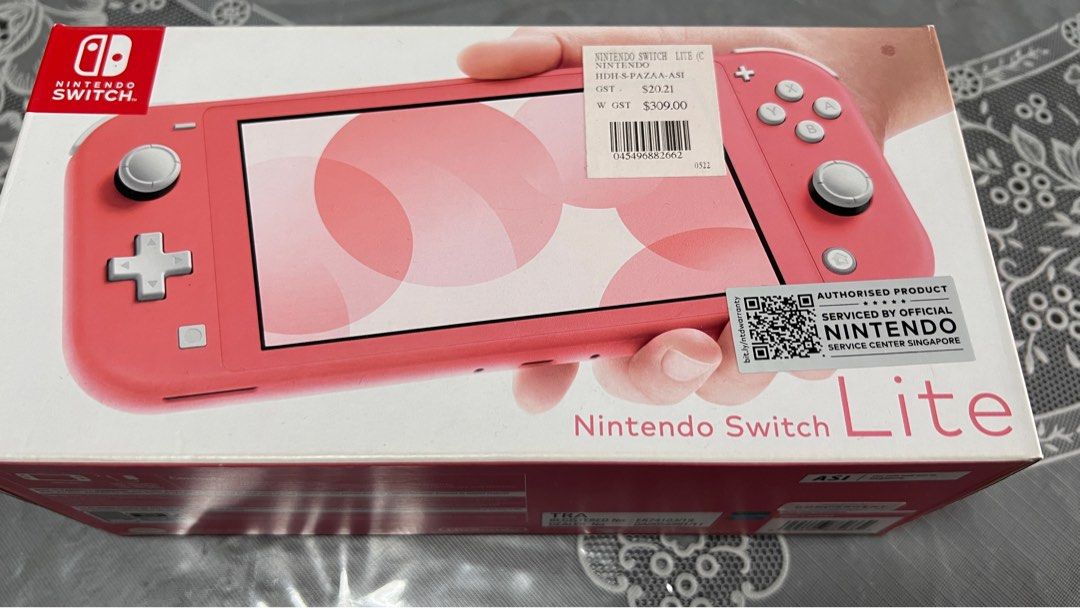Pink Nintendo Switch Lite, Video Gaming, Video Game Consoles, Nintendo ...