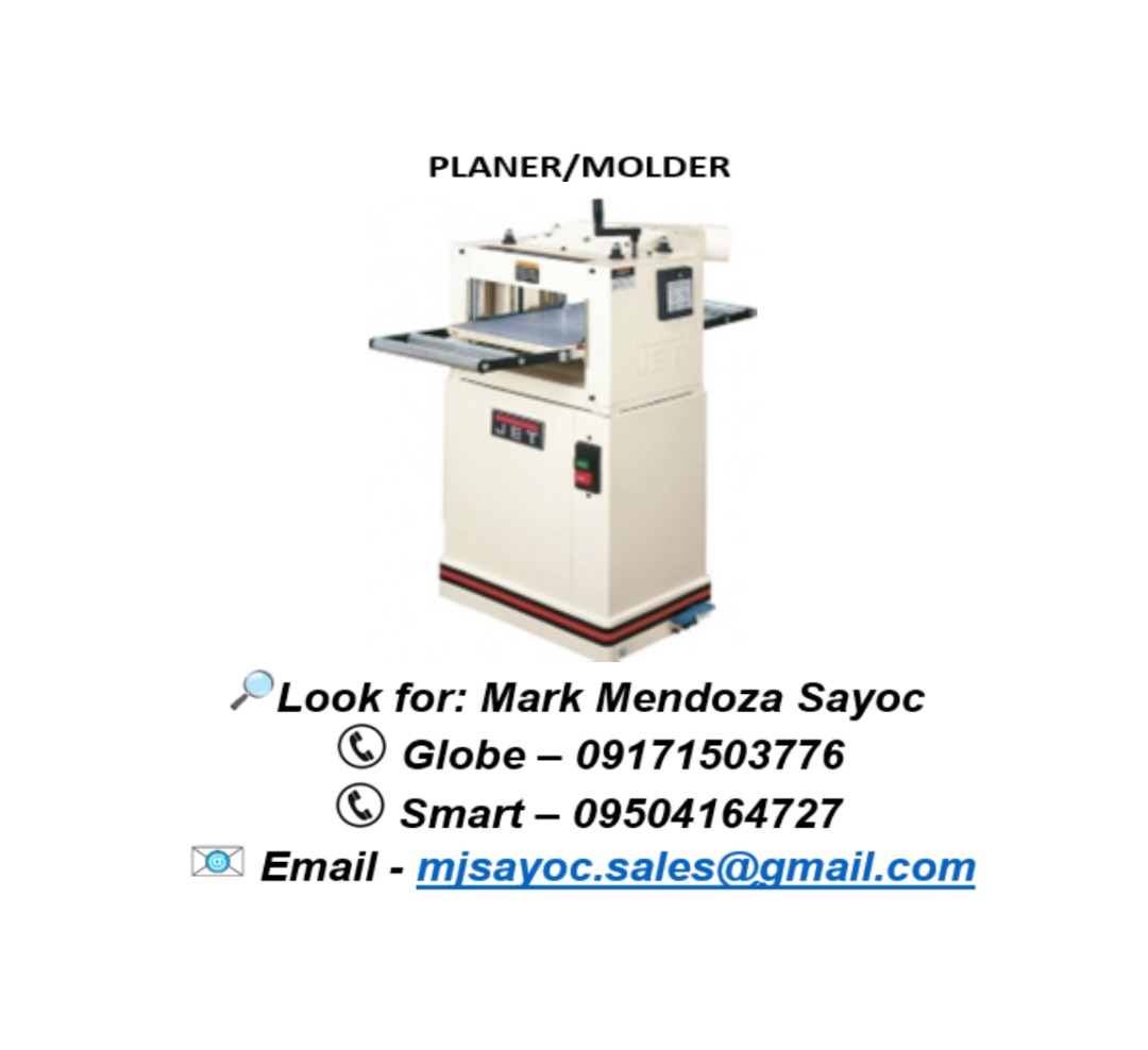 PLANER/MOLDER, Commercial & Industrial, Construction Tools & Equipment ...