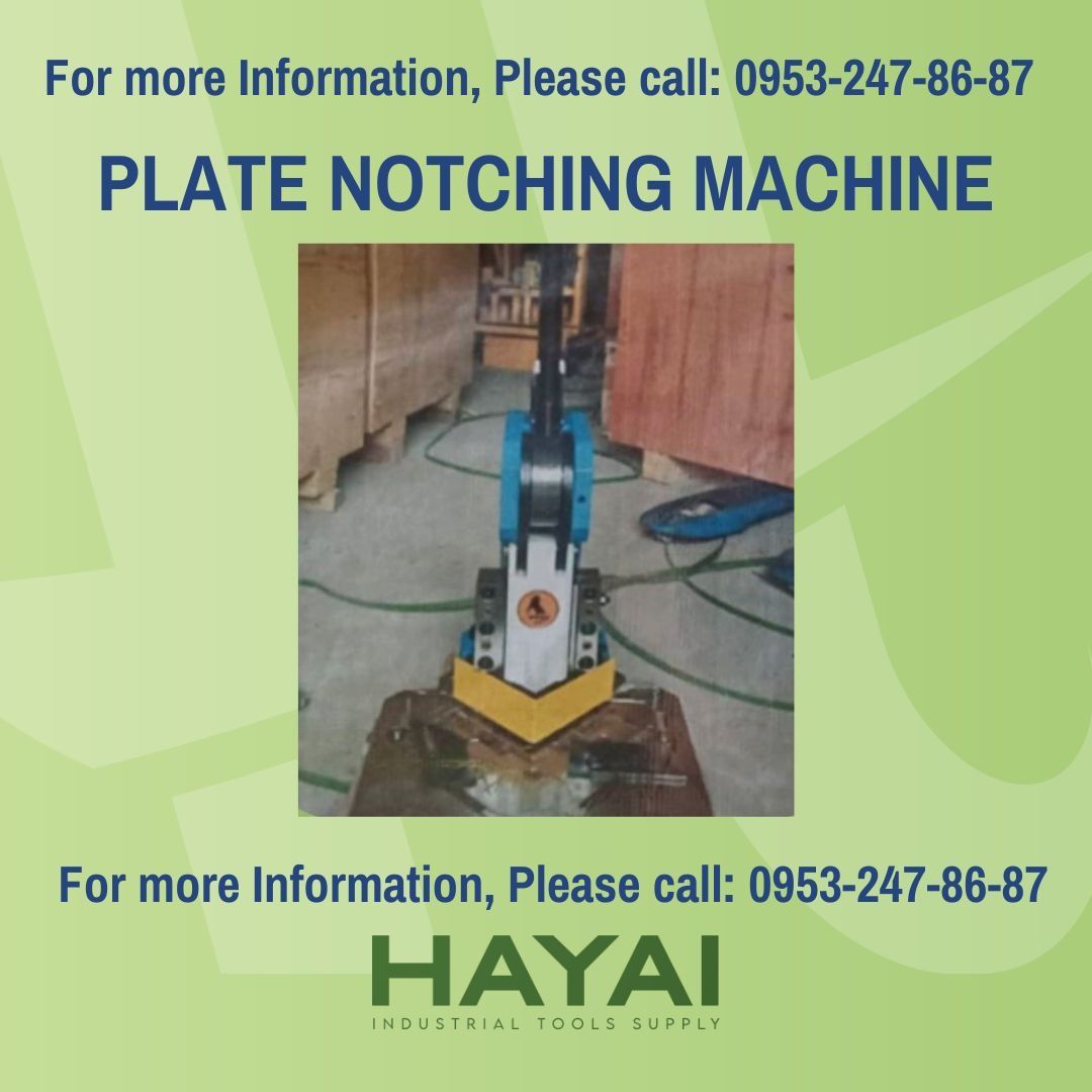 PLATE NOTCHING MACHINE, Commercial & Industrial, Construction Tools ...
