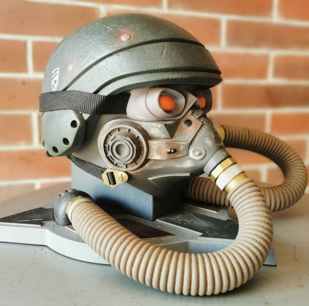 Playstation Game KILLZONE 3 Helghast Limited Edition Collectors Helmet ...