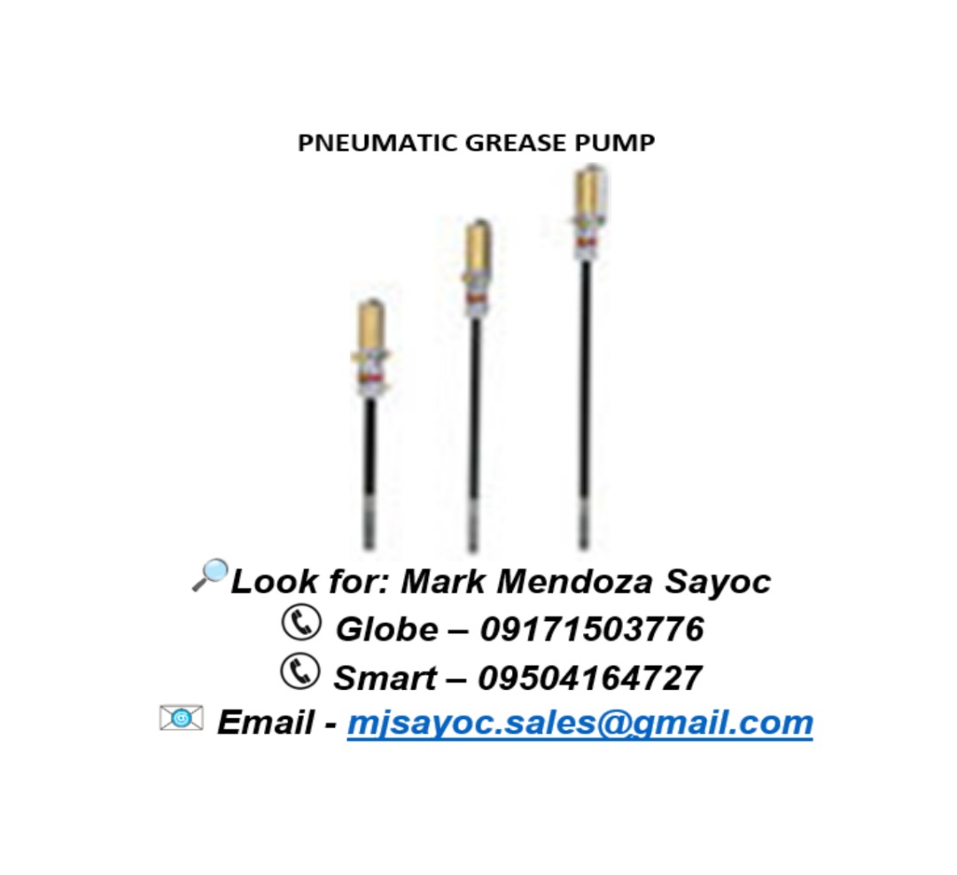 PNEUMATIC GREASE PUMP, Commercial & Industrial, Construction Tools ...