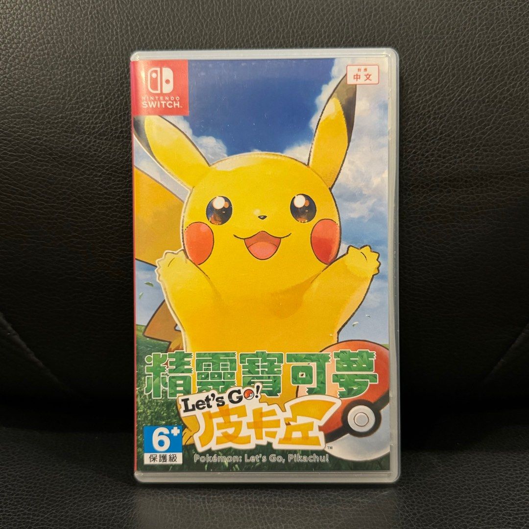 Pokemon Let's Go Pikachu - Nintendo Switch (Chinese Version), Video ...