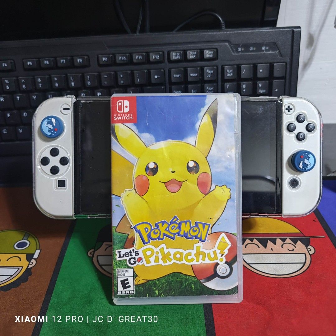 Pokemon Lets Go Pikachu Switch game, Video Gaming, Video Games ...