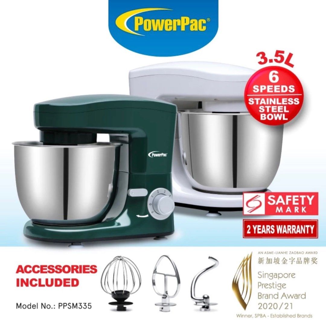 Power Pac Stand Mixer, TV & Home Appliances, Kitchen Appliances, Hand ...