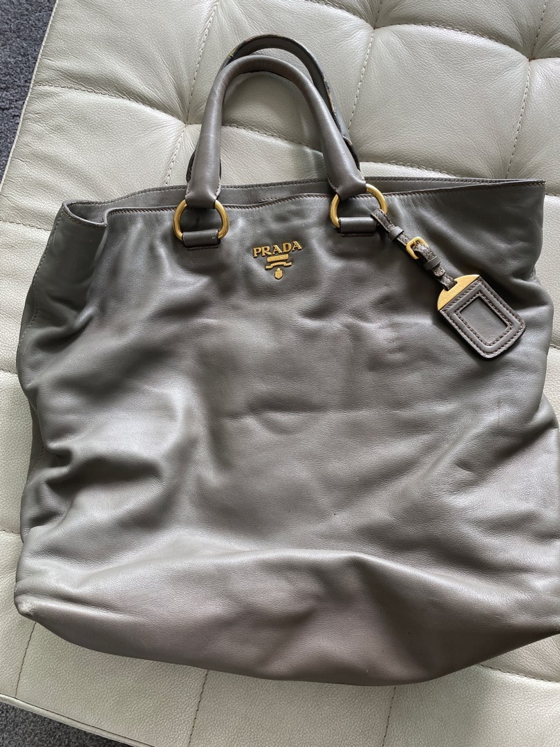 Prada work bag., Luxury, Bags & Wallets on Carousell