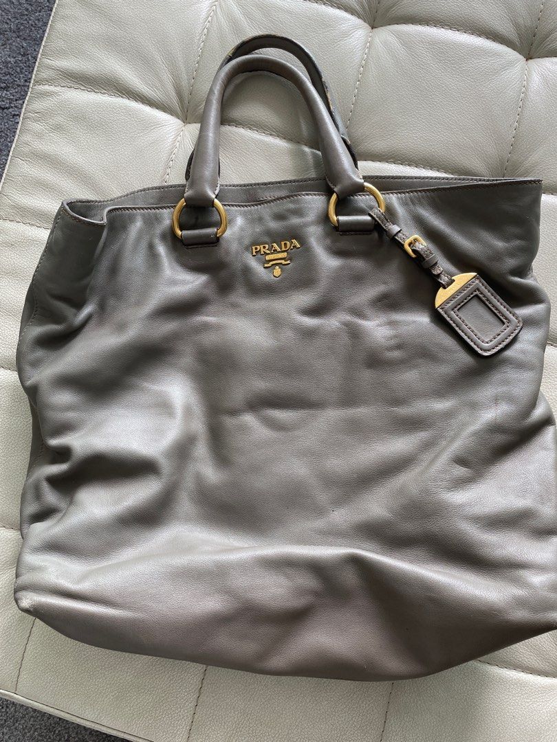 Prada work bag., Luxury, Bags & Wallets on Carousell