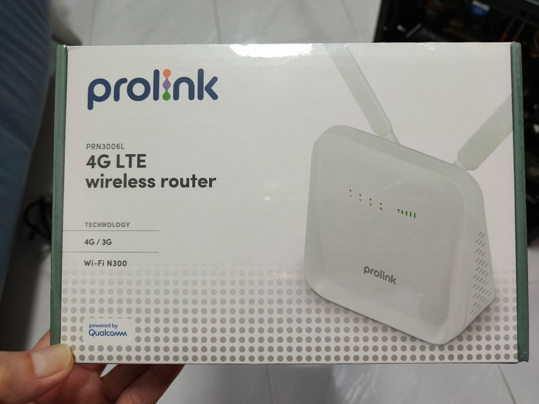 Prolink HOME 4G SIM Card LTE Wireless Router with Voice, Mobile Phones ...