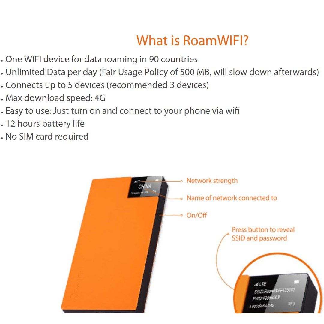 R9 WiFi Hotspot, Global Data without Roaming, SIM-Free Portable, WiFi ...