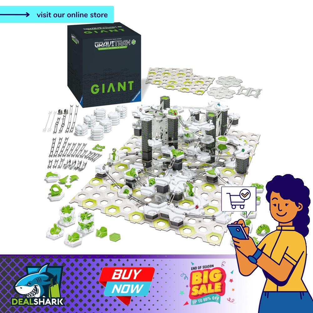 Ravensburger GraviTrax PRO Giant Set - Marble Run and STEM Toy for Boys ...