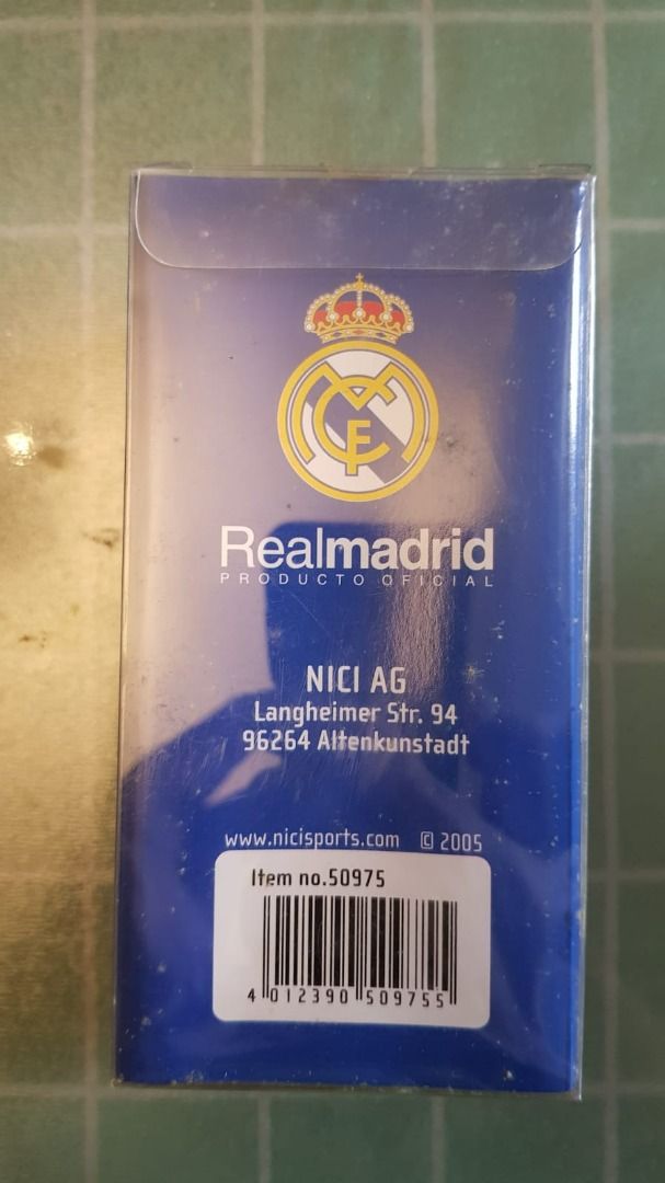Real Madrid Football Club Souvenir Handmade Figurine, 興趣及遊戲, 收藏品及紀念品 ...